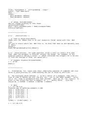Assignment2F18 BasicForLoopsV2 Spring 2019 Rmd Title Assignment 3