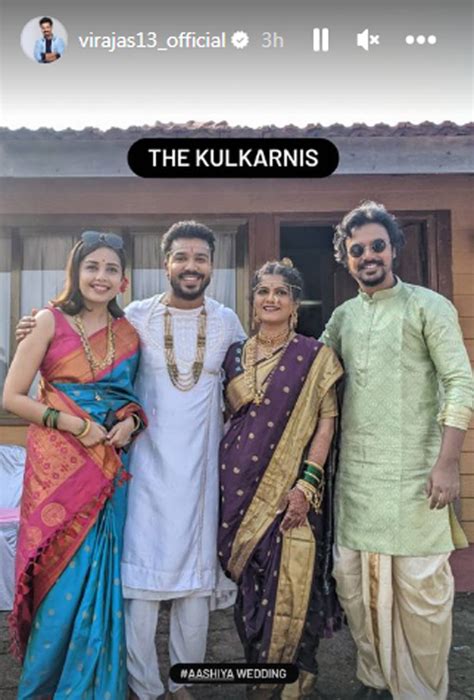 Aashay Kulkarni Saniya Godbole Weddingakshaya Deodhar Hardik Joshi