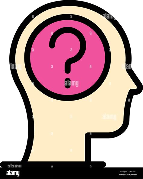 Brainstorming Question Icon Outline Brainstorming Question Vector Icon For Web Design Isolated