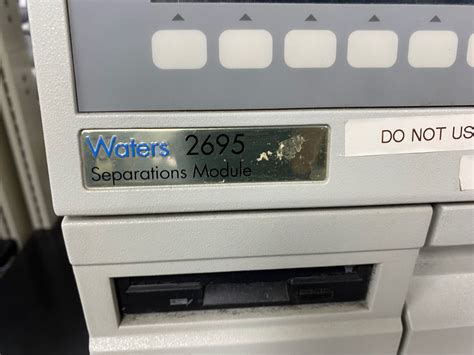 Waters Alliance Hplc System Includes 2695 Separations Module 2487 Dua Absorbance Detector 29
