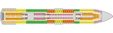 Carnival Paradise Deck Plans Capacity Size And Ship Stats