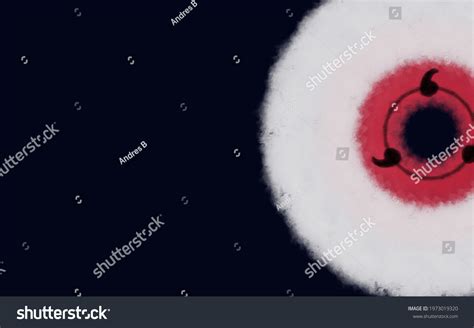 Abstract Mangeku Sharingan Iris Background Stock Illustration 1973019320 Shutterstock