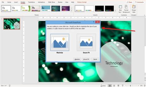 Cómo cambiar el tamaño y la orientación de la diapositiva en PowerPoint