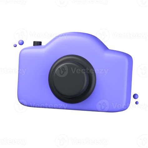 Camera 3d Icon Illustration Object User Interface 3d Rendering