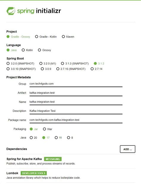 Kafka Integration Testing With Spring Boot Tech4gods