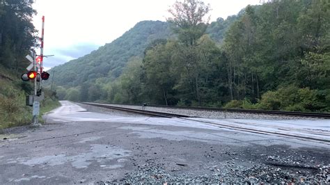 An Eastbound Loaded Coal Train On Norfolk Southerns Christiansburg