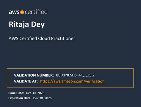 Ritaja Dey On Linkedin Aws Cloudpractitioner Cloudcomputing