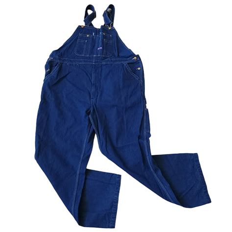 Big Smith Denim Bib Overalls Carpenter Jeans Workwear Gem
