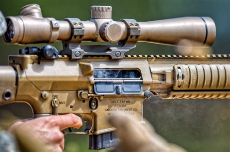 军事 M110 武器 狙击枪 千叶网