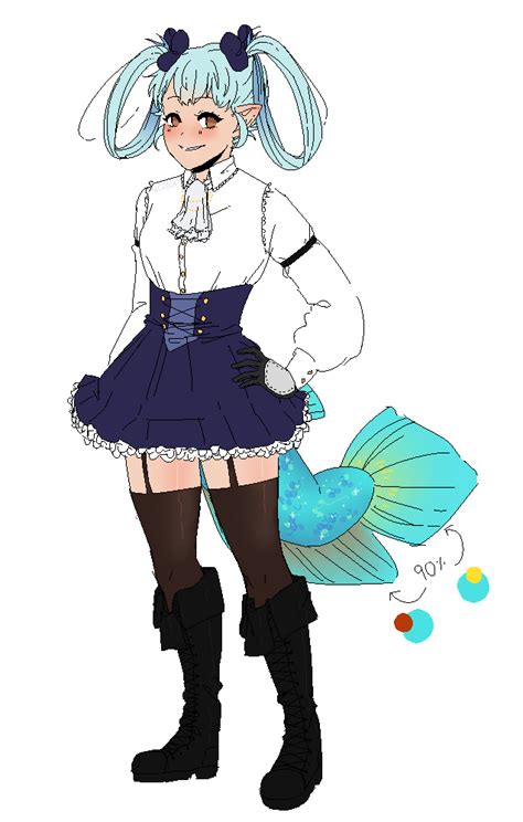 Aqua [ref] By Chim43ra On Deviantart