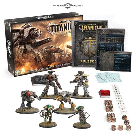 Dive Back Into Adeptus Titanicus With New Core Set And More Ontabletop
