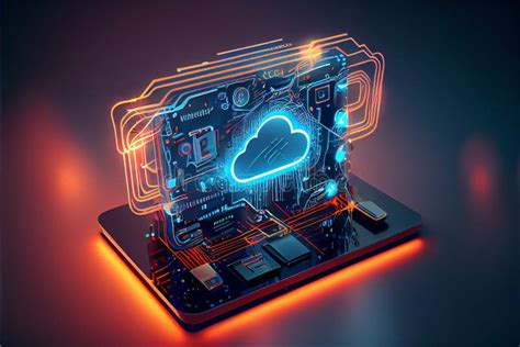 Cloud Computing And Big Data Server Abstract Technology Concept Stock Image Image Of Modern
