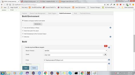 Configure Maven Project In To Jenkins And Run