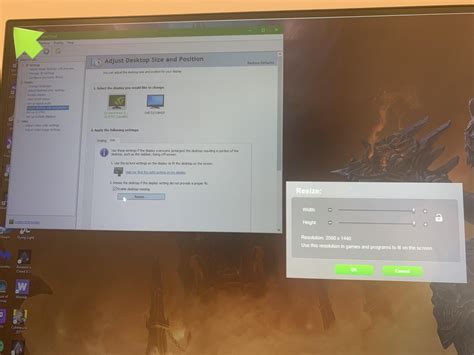Screen Wont Fit Monitor Even After Resize Anyone Know How To Fix R Gaming