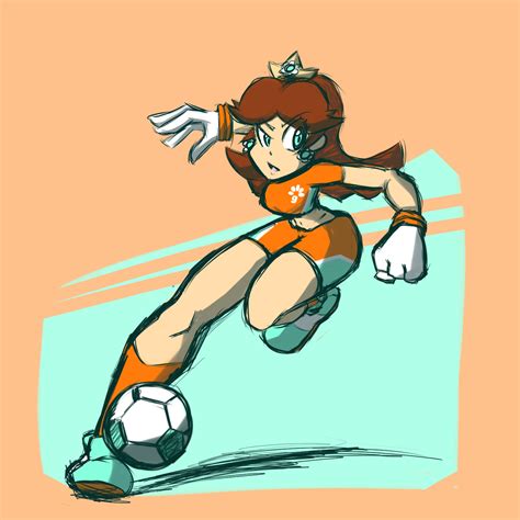 Daisy Mario Strikers By Diamondjustin On Newgrounds