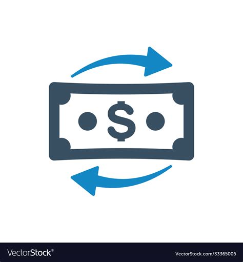 Currency Exchange Icon Royalty Free Vector Image