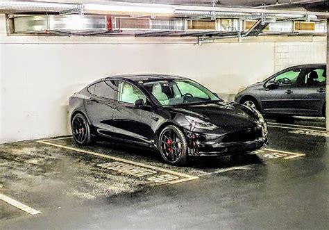 Tesla Model 3 Black Ferrada Fr2 Wheel Front