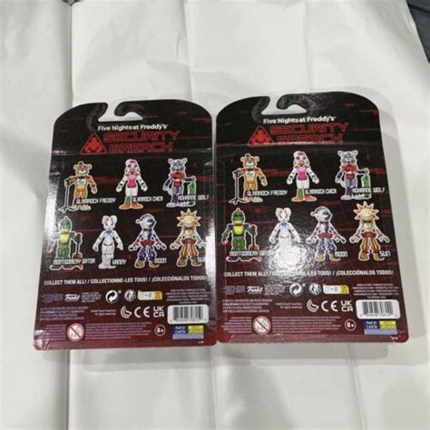 Fnaf Five Nights At Freddys Sun And Moon Figures Security Breach Funko