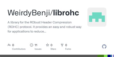 Github Weirdybenjilibrohc A Library For The Robust Header