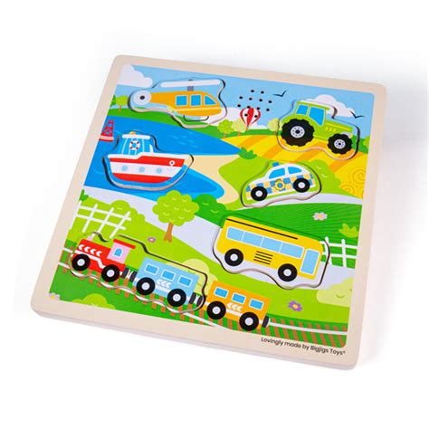 Bigjigs Sound Puzzle Transport Toy Dubai Toys Mena Llc