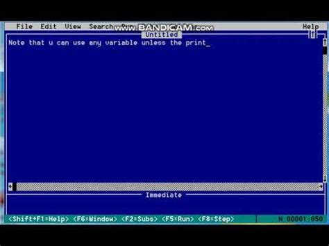 QBasic Tutorial YouTube