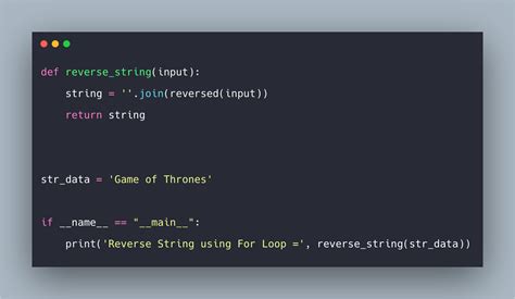 Перевернуть строку в Python