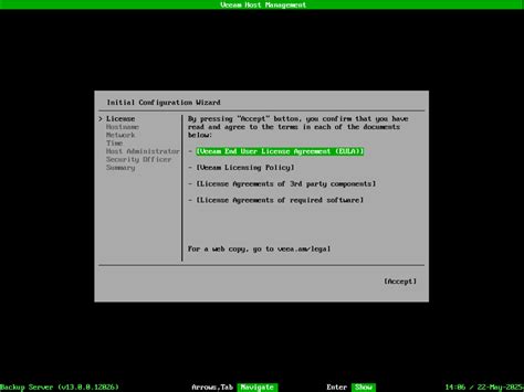veeam backup replication v13 beta installation configuration host