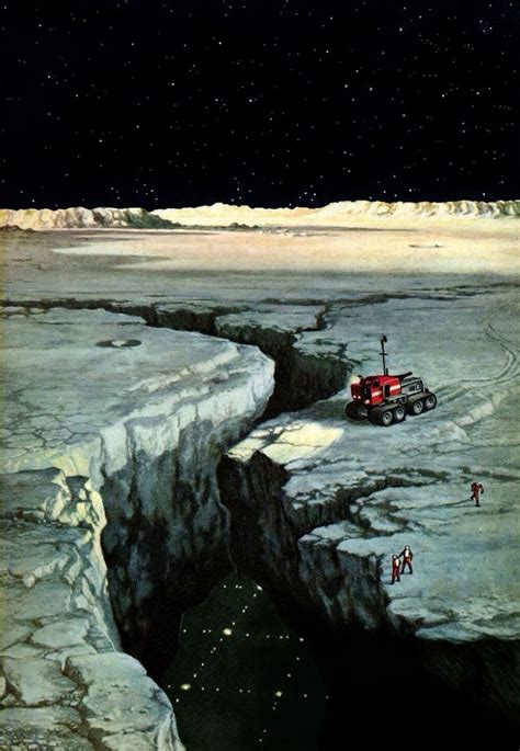 Impasse Art By Ron Cobb 1959 Science Fiction Magazines Science Fiction Art Science Fiction