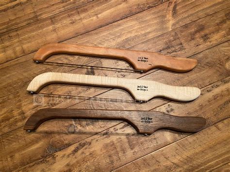 Bow Bread Knife Wood Bread Knife Fiddle Bread Knife Wooden Bread