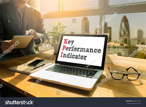 Kpi Acronym Key Performance Indicator Thoughtful Stock Photo Shutterstock