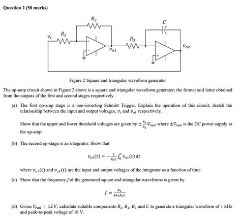 Solved Text Question Marks R Mm R R Vo Vo Figure Square