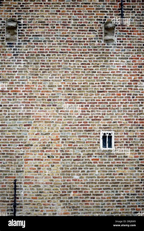 The Smallest Window Of Brugge Old Town Unesco World Cultural Stock