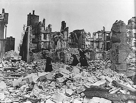 Destruction In France Coutances 1944 Cvce Website