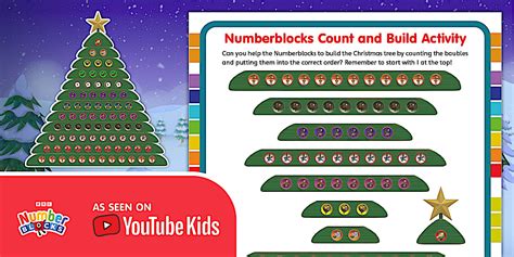Free Numberblocks 12 Days Of Christmas Count And Build