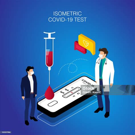등등 측정 디자인 코로나바이러스 또는 코비드19 공대19 테스트 컨셉 스톡 일러스트 3차원 형태에 대한 스톡 벡터 아트 및 기타