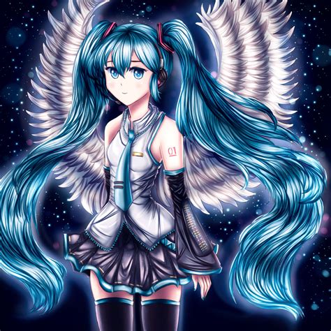 Angel Miku 2021 By Thessartz On Deviantart
