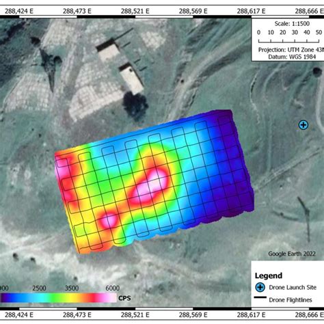 Total Count Rate Of The Investigation Area Download Scientific Diagram