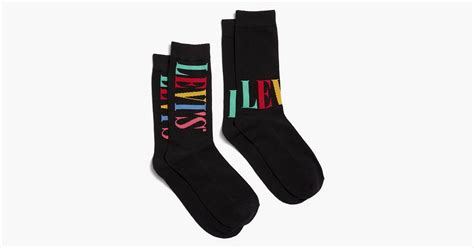 Levis® Crew Cut Socks 2 Pack Multi Color Levis® Us
