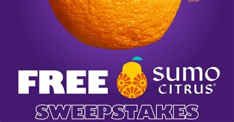 Sumo Citrus Boxes And Sumo Citrus Swag Kits Giveaway