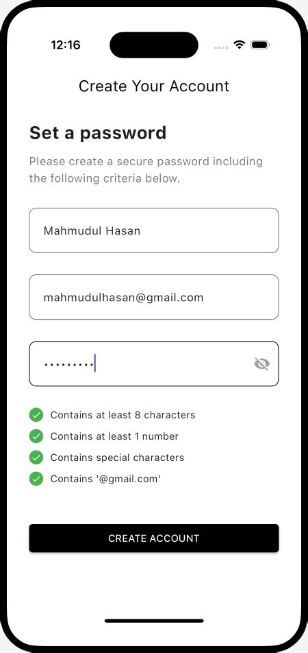 Flutter Login Register App Ui Template User Authentication By Mahmudul H