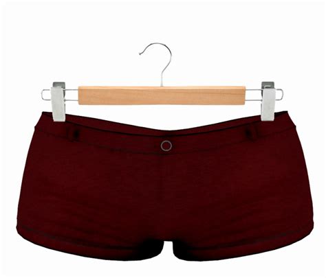 Second Life Marketplace The Annex Ginger Booty Shorts Red Lara