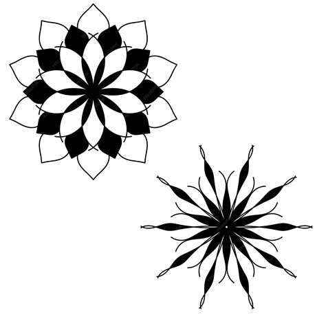 Premium Vector Vector Floral Mandla Bg Art