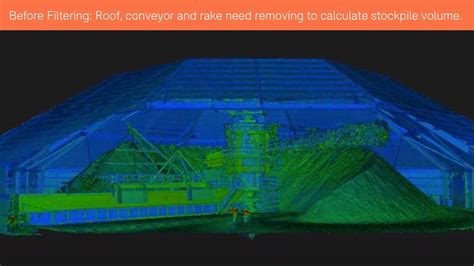Stockpile Surveys With Geoslam Mobile Lidar Heliguy™