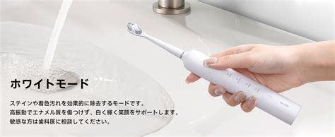 Jp 【収納ボックス付き】pluzz電動歯ブラシ M4 スマート音波歯ブラシ ソニック歯ブラシ デュポン社製ブラシヘッド2本 高速振動 流線型のグリップデザ Ipx7