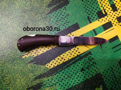 Нож автоматический складной "Снайпер" (рукоять дерево) Медтех Купить ...