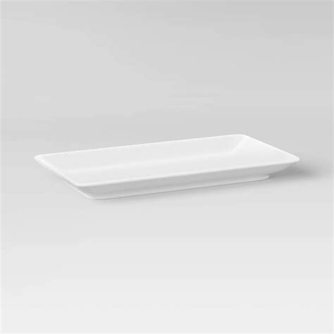 Rectangle Serving Tray White Rebel