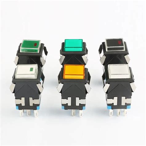 free sample 6 pin push button switch push button switch 220v lamp