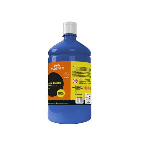 Tinta Guache Azul 500ml Master