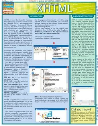 XHTML Reference Guide Buy Online At Best Price In KSA Souq Is Now