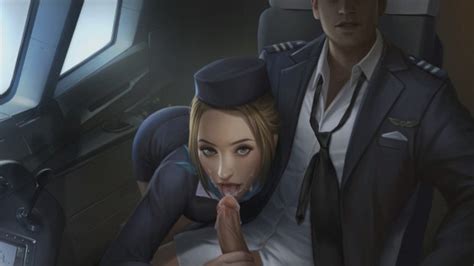 Sexy Airlines Flight Attendant Bela Block And Koikatucenter